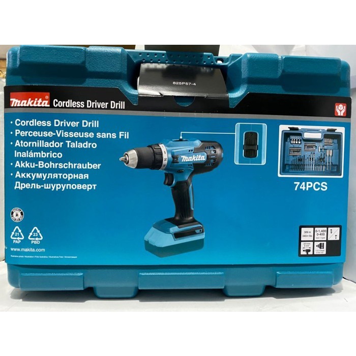 Jual Mesin Bor Baterai Makita 18V DF 488 D005 / Cordless Drill ...