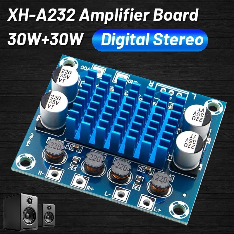 Jual Modul XH-A232 TPA3110 30W+30W 2.0 Channel Digital Stereo Audio Power Amplifier KIT Power ...