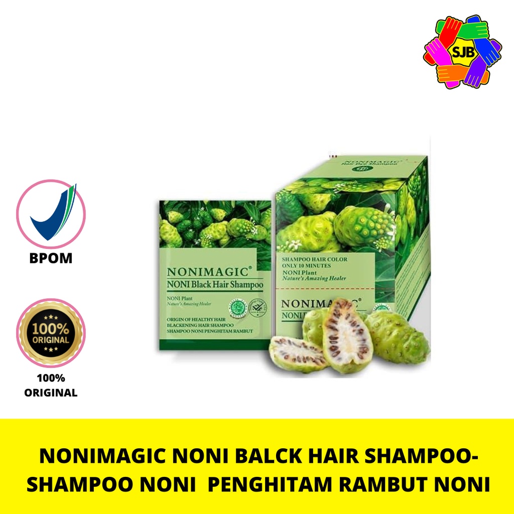 Jual NONIMAGIC NONI BALCK HAIR SHAMPOO-SHAMPOO NONI PENGHITAM RAMBUT ...