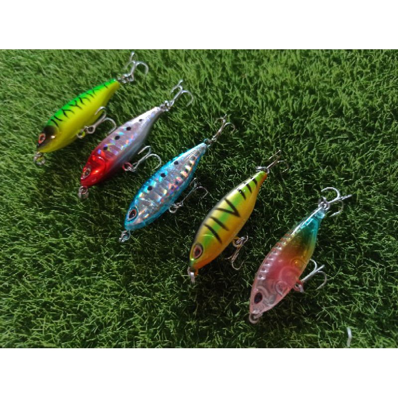 Jual UMPAN TOP WATER PENCIL LURE FACTORY MINOW LD-137 | Shopee Indonesia