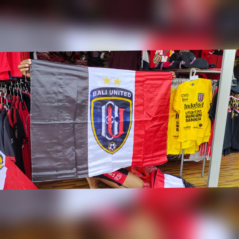 Jual BENDERA BALI UNITED 75cm x 1,20m DAN SYALL BINTANG 2 | Shopee ...