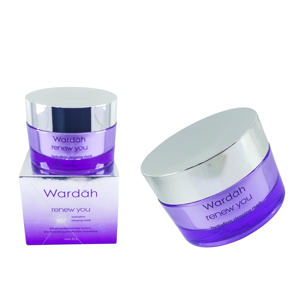 Jual Wardah Renew You Hydrafirm Sleeping Mask 30gr | Shopee Indonesia