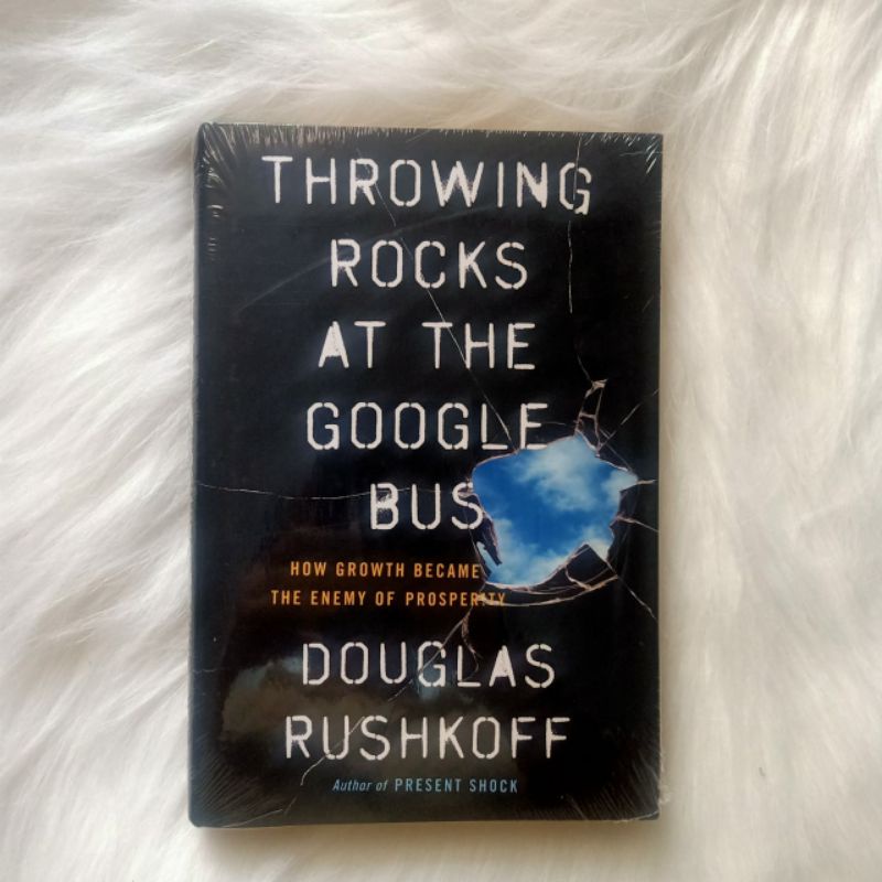 Jual Throwing Rocks At The Google Bus ~ Dough Rushkoff | Shopee Indonesia