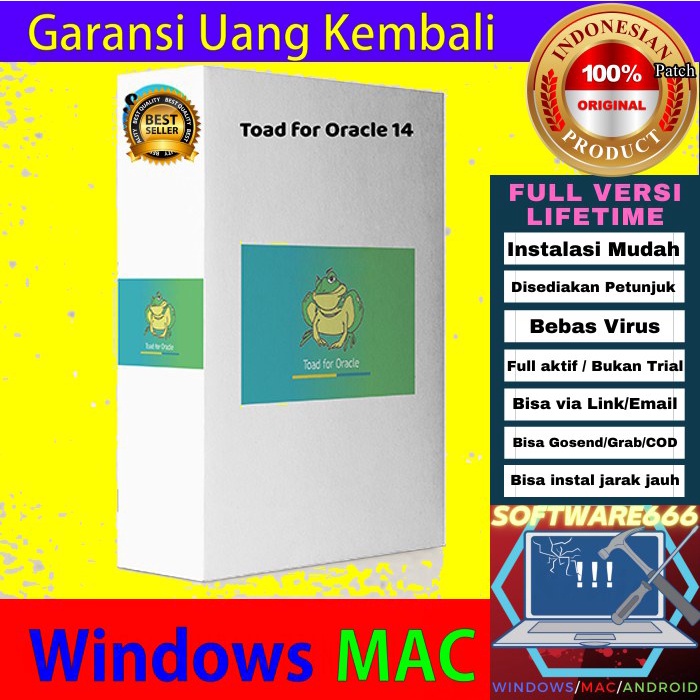 Jual Software Toolset Management Dbase Oracle: Toad for Oracle 14 [Win] | Shopee Indonesia