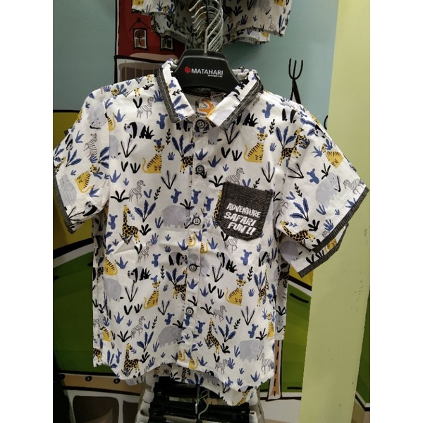Jual BAJU KEMEJA ANAK PRIA | 3-8 TAHUN | BRAND LITTLE M | Shopee Indonesia