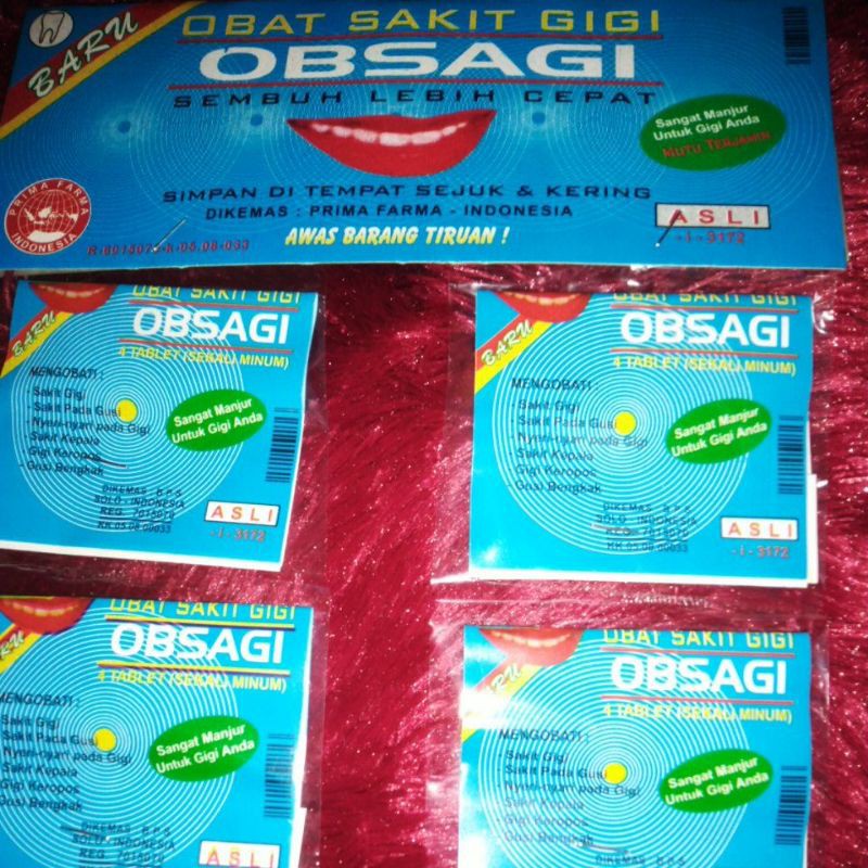 Jual OBSAGI (obat sakit gigi) | Shopee Indonesia