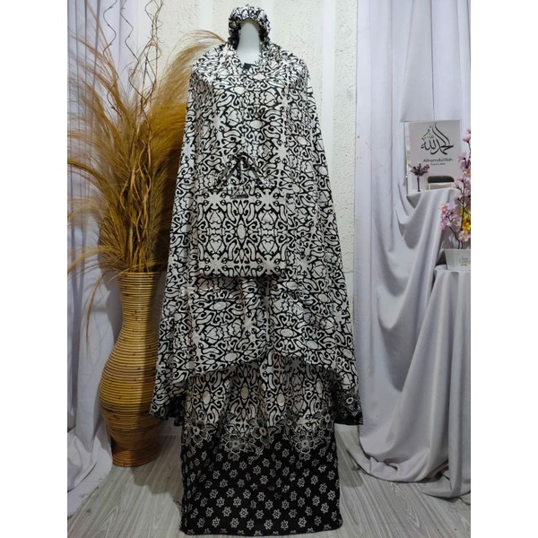 Jual Mukena Batik Bali 3 - Atasan Tas dan Rok | Shopee Indonesia