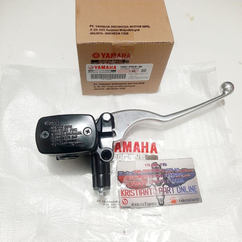 Jual master rem depan dan handel handle rem r25 R25 plus switch rem ...