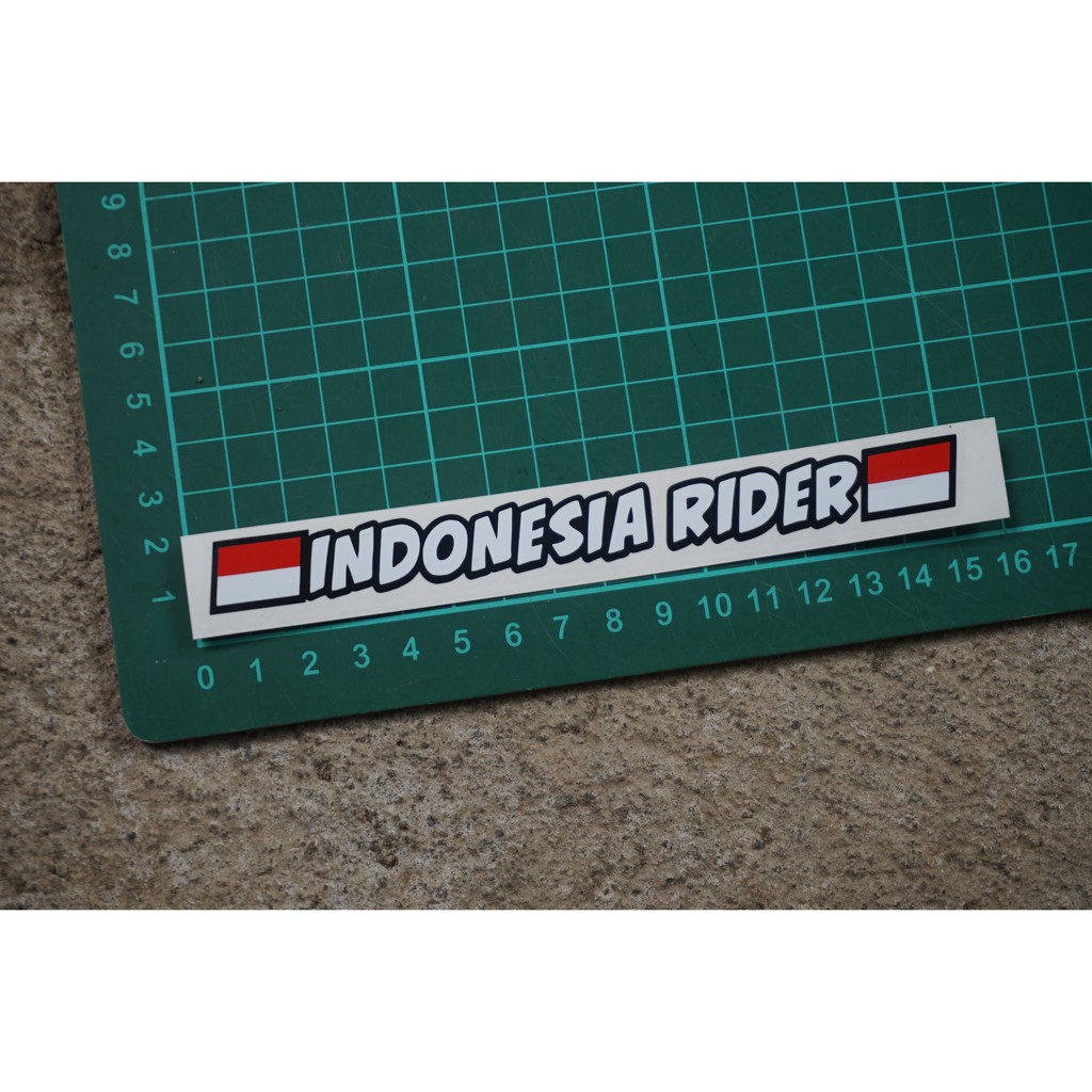 Jual Indonesia Rider Sticker Visor | Shopee Indonesia