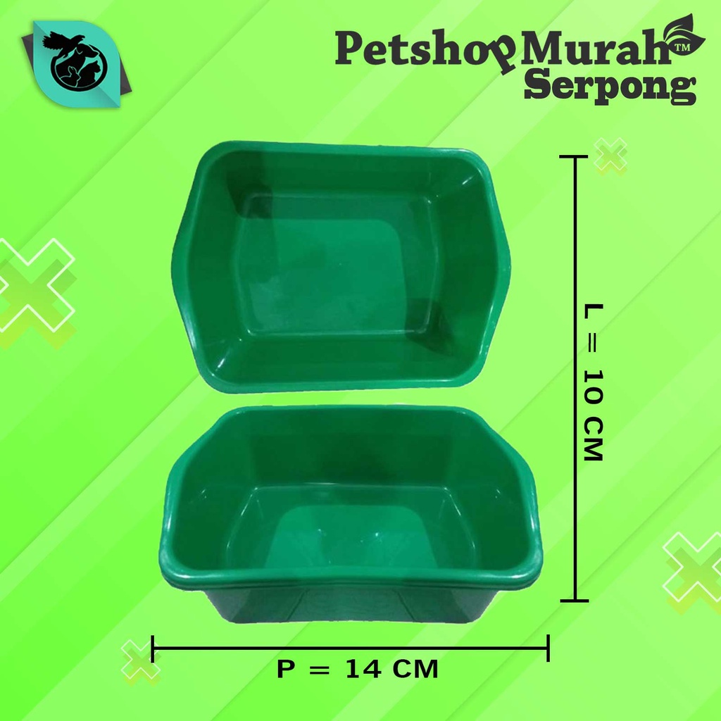 Jual Cat Litter Box Kotak Bak Pasir Kecil Warna Kucing Tempat Pup ...