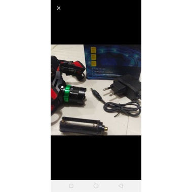 Jual senter kepala zoom putar q5 charger | Shopee Indonesia