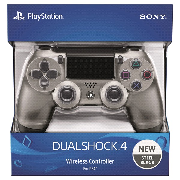 Jual DualShock 4 Wireless Controller for PlayStation 4 (PS4) - Steel Black | Shopee Indonesia
