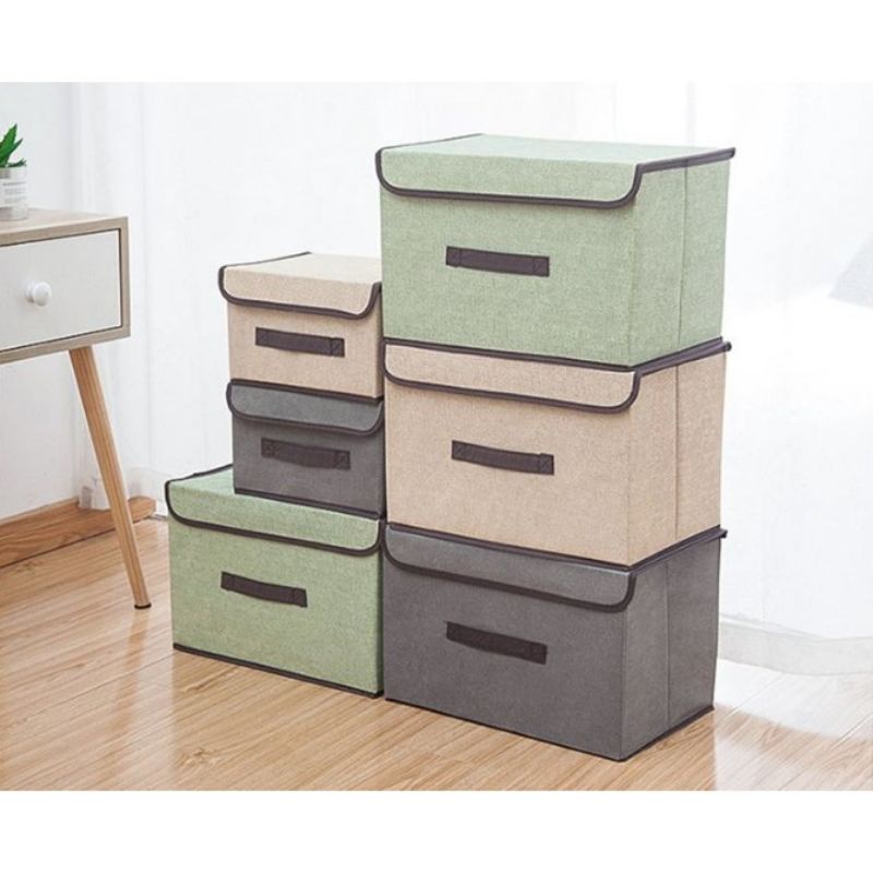 Jual Storage Box 2In1 Box Organizer Tempat Penyimpanan Baju Mainan ...