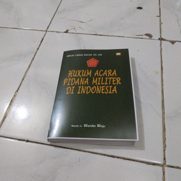 Jual HUKUM ACARA PIDANA MILITER DI INDONESIA | Shopee Indonesia