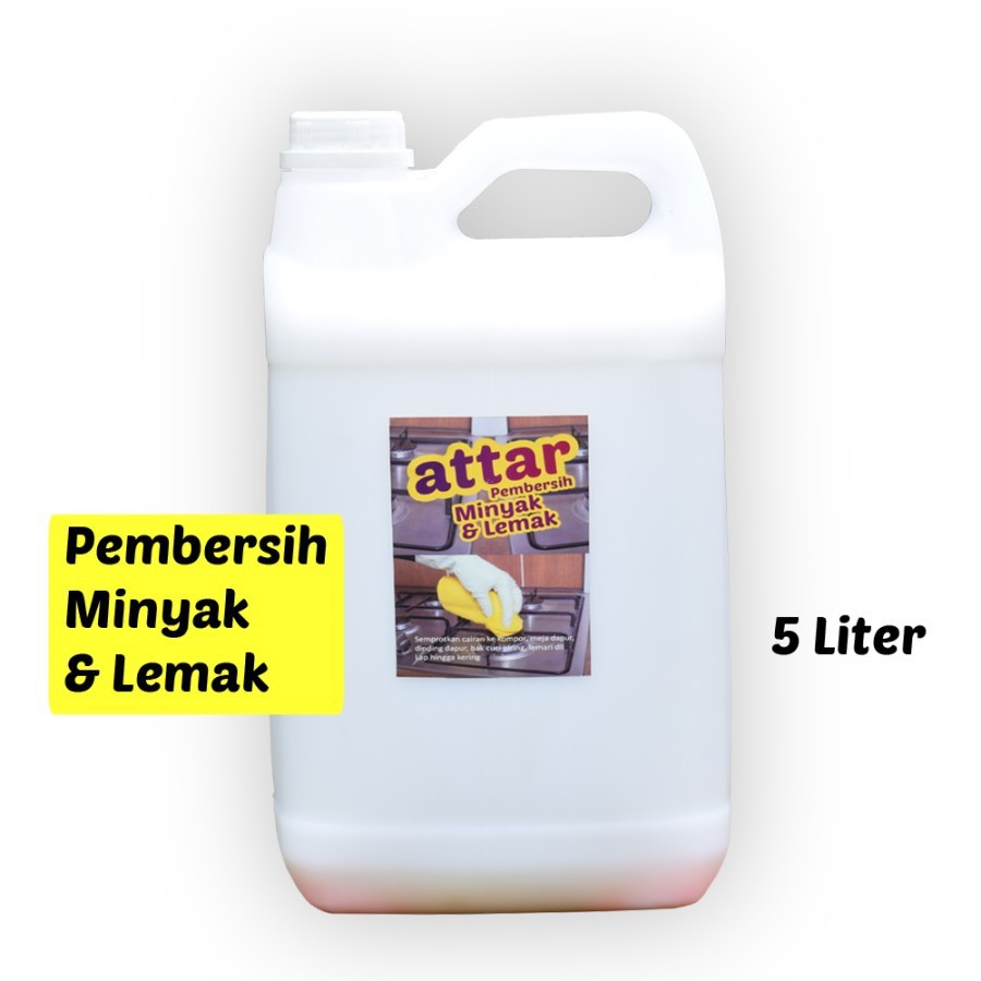 Jual Fat Cleaner - Pembersih Minyak dan Lemak Dapur - Attar 5 Liter ...