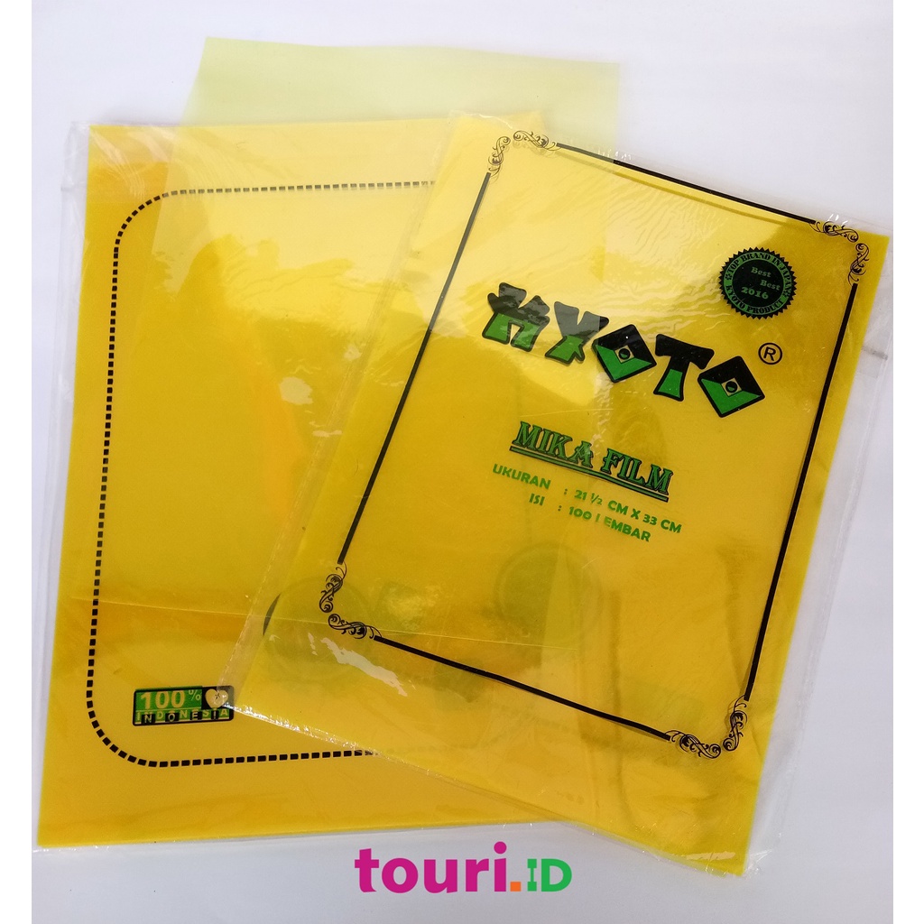 Jual [5 Lembar] Cover Mika / Mika Jilid / Mika Warna F4 / Mika Warna A4 ...