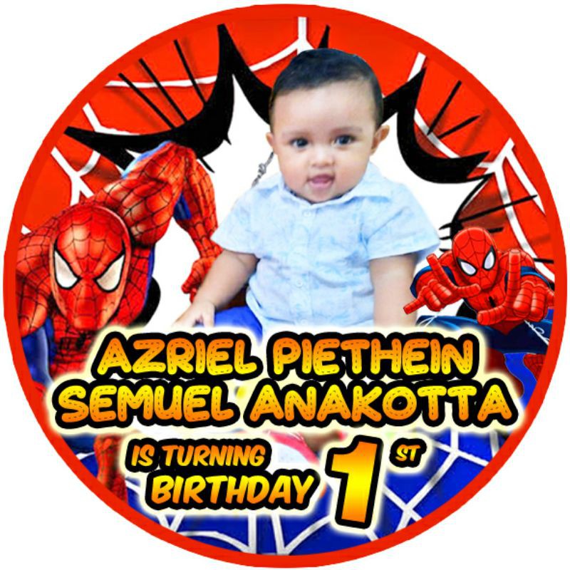 Jual STIKER ULANG TAHUN ANAK/TASYAKURAN UNTUK KOTAK NASI/KUE/BENTO/MIKA ...
