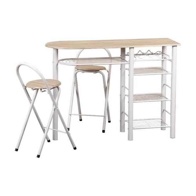 Jual !!!!!!] Atria Meja Lipat Set Orbit + Dua Kursi | Shopee Indonesia