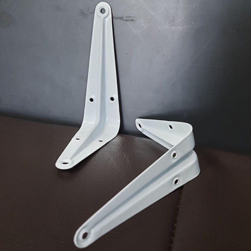 Jual SEPASANG SIKU RAK L PUTIH 8 x 10 inch 20 x 25 cm BESI SIKU RAK L ...