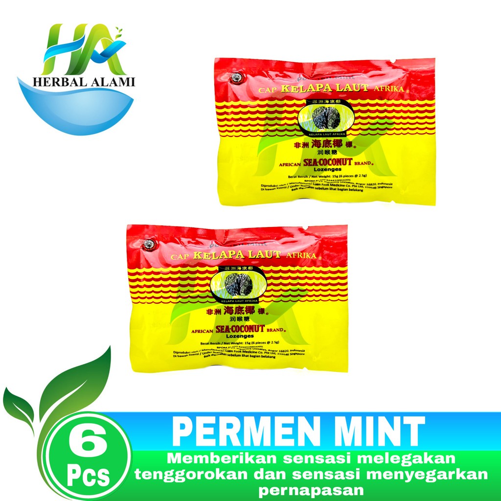 Jual Permen Cap Kelapa Laut Afrika / Obat Batuk Berdahak | Shopee Indonesia
