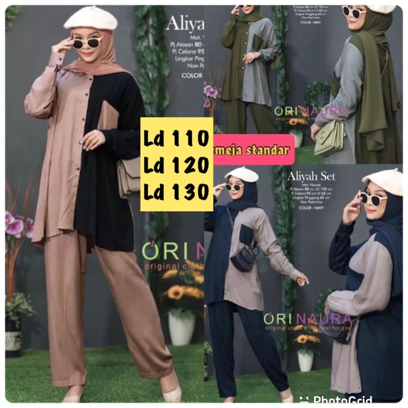 Jual KOMBI SUPER JUMBO / JUMBO / STANDAR ONE SET ALIYAH MOLA VIRAL ...