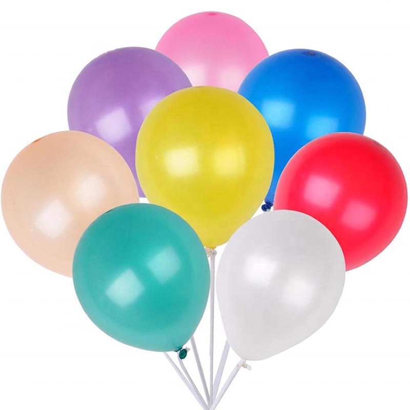 Jual Balon latex satuan ecer 1 pcs doff 10 inch/25 cm | Shopee Indonesia