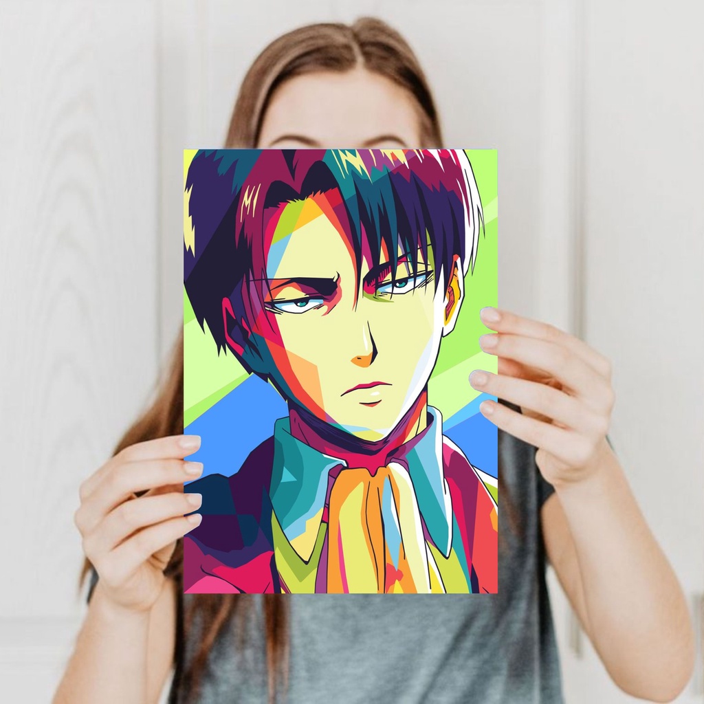 Jual Poster Levi Ackerman Anime Attack On Titan (AOT) Shingeki No ...