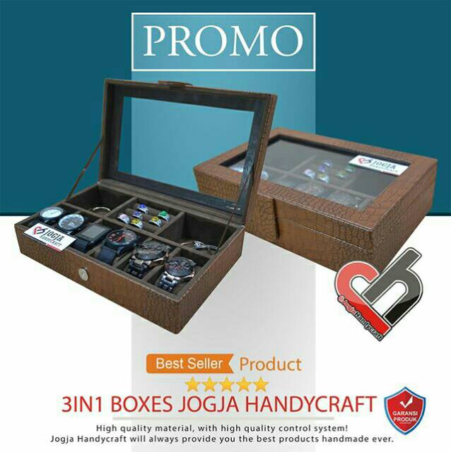 Jual Box Tempat Jam Tangan Mix Tempat Perhiasan | Shopee Indonesia