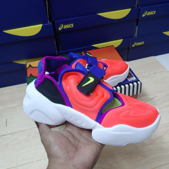Jual Sepatu Sneakers Nike Aqua Rift Bright Crimson Hyper Blue Black ...