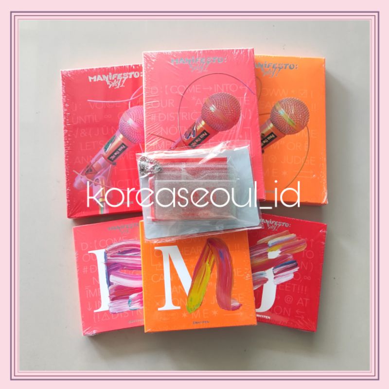 Jual MANIFESTO DAY 1 SET + POB enhypen album | Shopee Indonesia