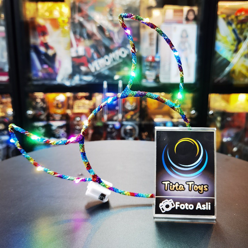 Jual BANDO TANDUK BESAR KAWAT LAMPU LED NYALA RAINBOW | Shopee Indonesia