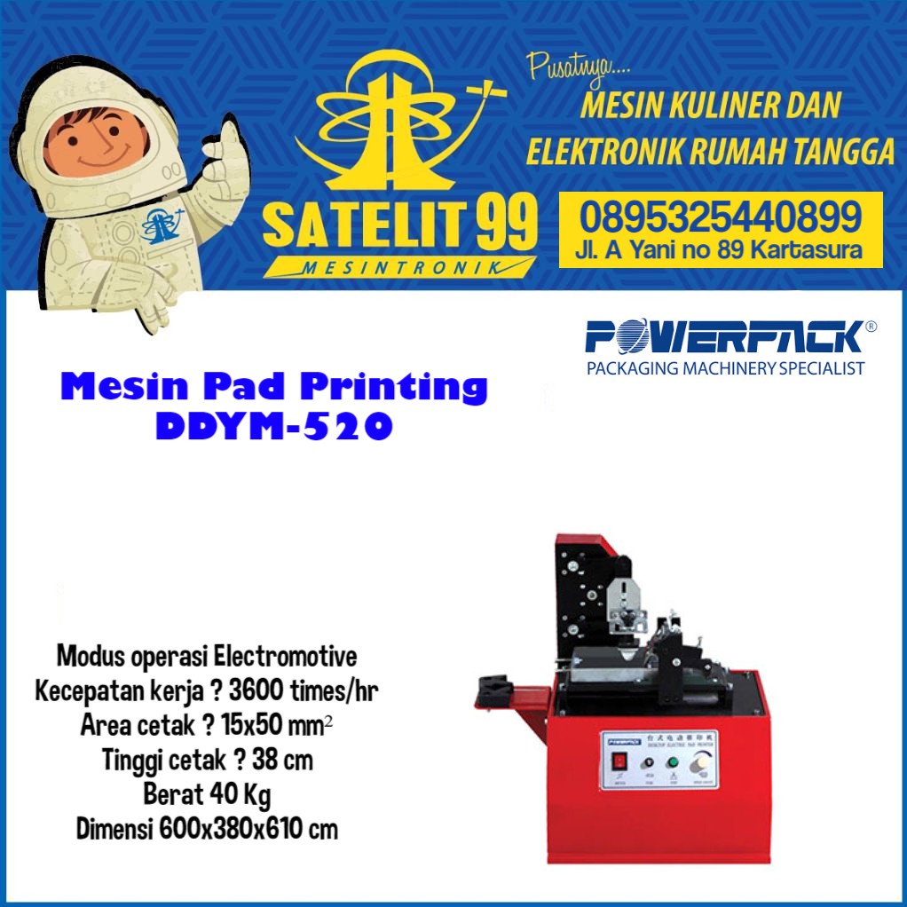 Jual Mesin Pad Printing POWERPACK DDYM-520 | Shopee Indonesia