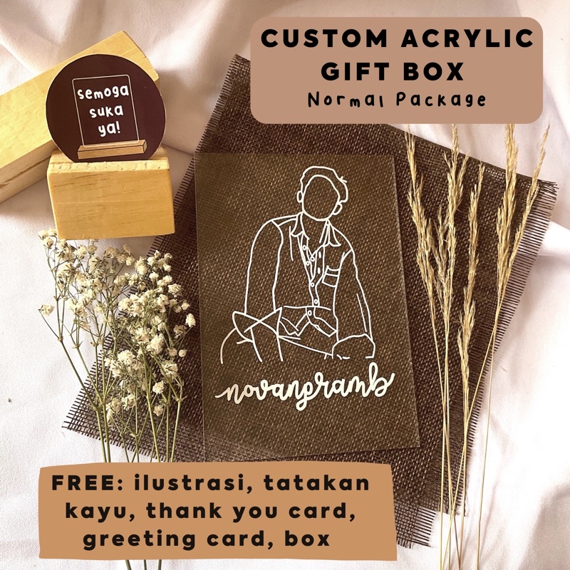 Jual Acrylic Custom Gift | Akrilik Custom | Kado Wisuda Ultah Wedding ...