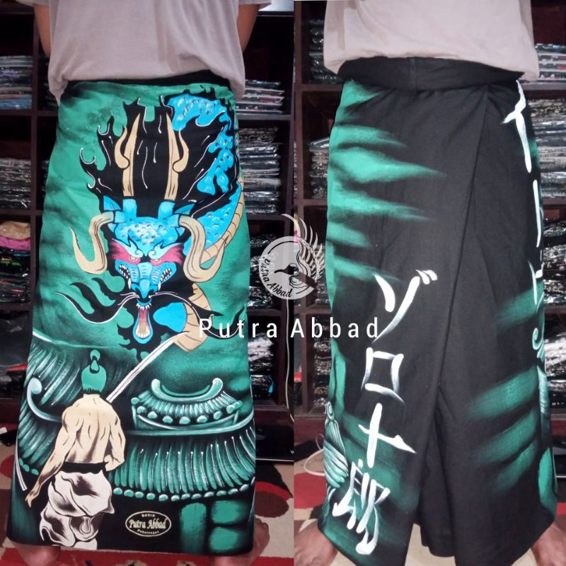 Jual SARUNG LUKIS RORONOA ZORRO TERBARU |SARUNG BATIK MURAH | SARUNG ...