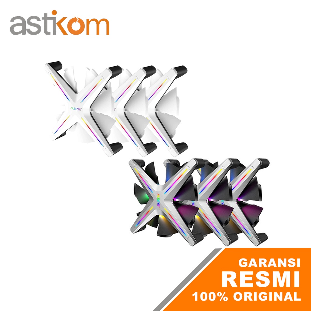 Jual Fan Case Led Alseye Xtreme X12 Kit Adjustable RGB 3 FAN With ...