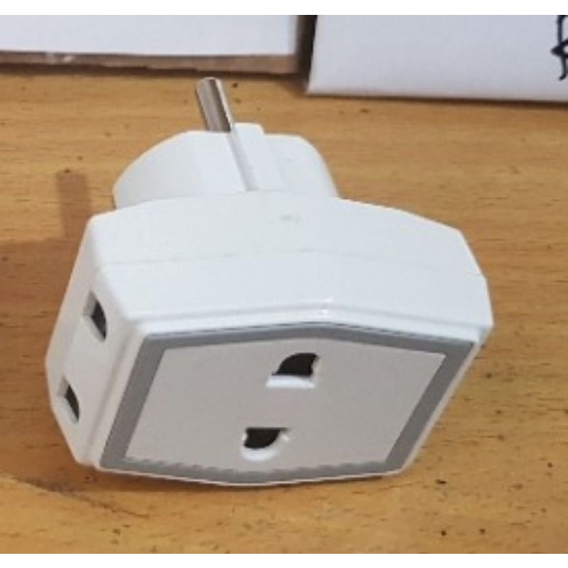 Jual Steker T Multi 3 Lubang Colokan Listrik 3 lubang | Shopee Indonesia