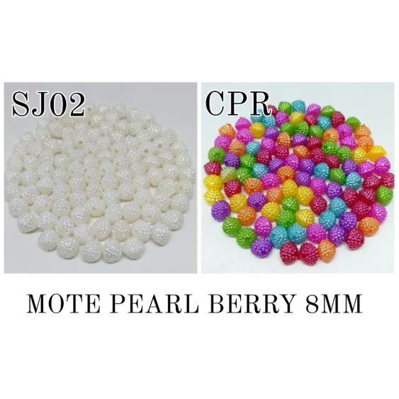 Jual Mote Mutiara Buah Berry Semua Ukuran / Mutiara Berry / Manik Berry ...