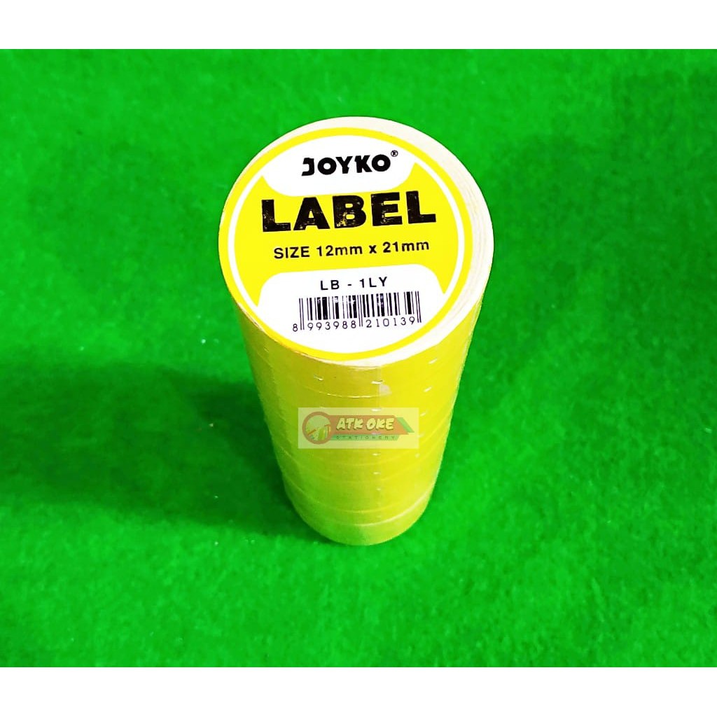 Jual Joyko Label Harga 1 Line LB-1LY Kuning | Shopee Indonesia