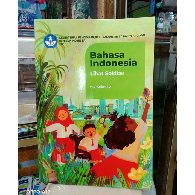 Jual Buku Paket Bahasa Indonesia kelas 4 SD Kurikulum Merdeka 2021 ...