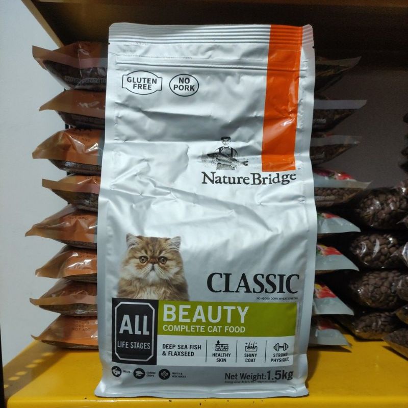 Jual Nature bridge classic beauty cat allstage 1.5kg 1.5 kg | Shopee Indonesia