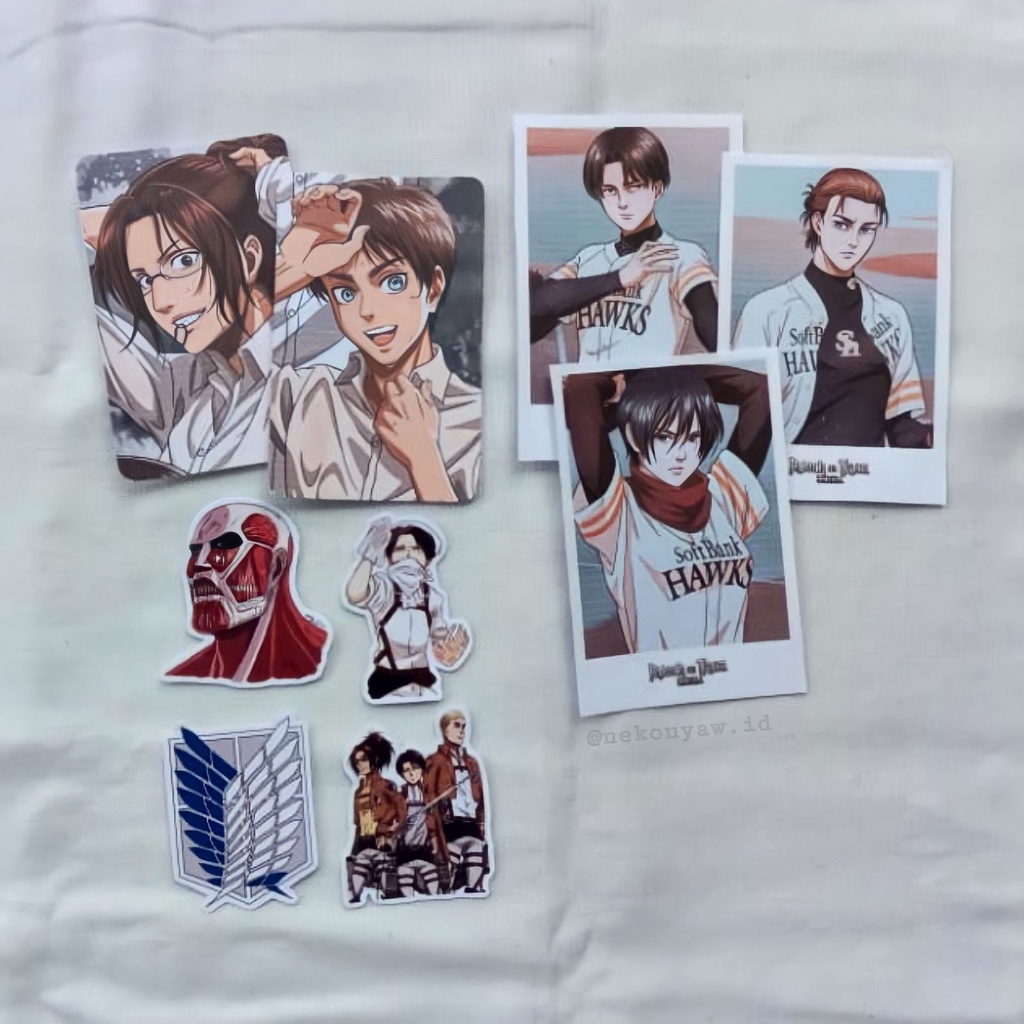 Jual ATTACK ON TITAN KIT / AOT KIT / ANIME KIT / FANKIT ANIME / CUSTOM ...