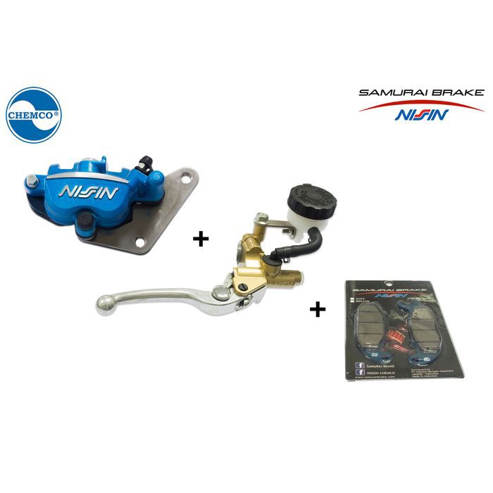 Jual Brake Set Nissin Samurai Brake Pad Set | Shopee Indonesia