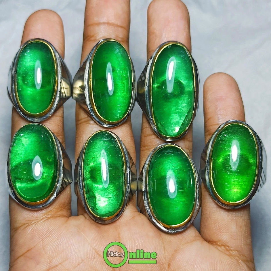 Jual CINCIN NATURAL ZAMRUD / JAMRUD KALIMANTAN BENTUK PANDAN | Shopee ...
