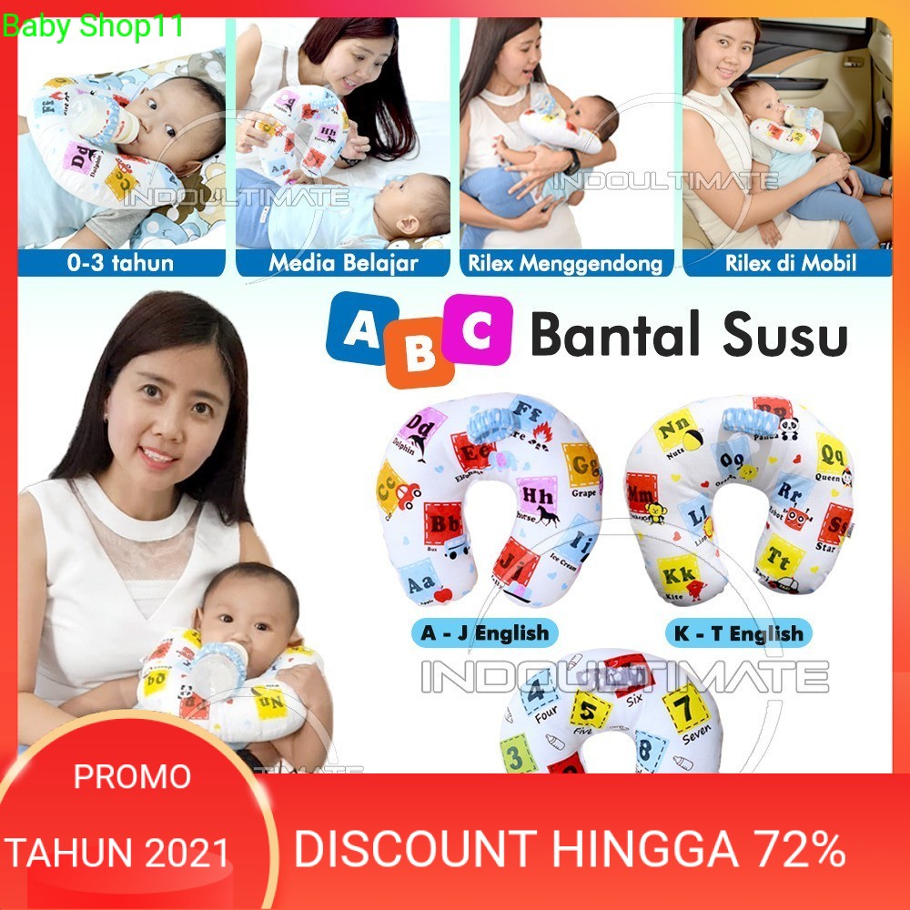 Jual Baby Leon ABC Bantal Dot Botol Susu Bayi BY-96 bantal menyusui ...