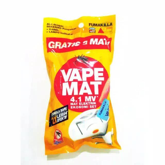 Jual Vape Mat Alat obat Nyamuk Elektrik gratis 3 mat | Shopee Indonesia