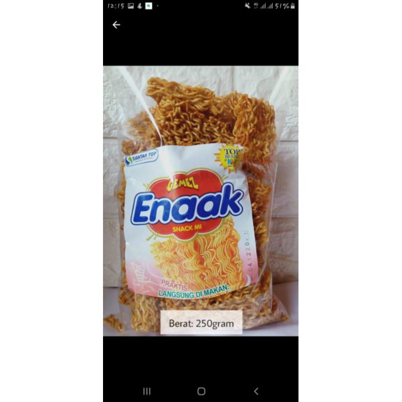 Jual mie enak 250 gr | Shopee Indonesia