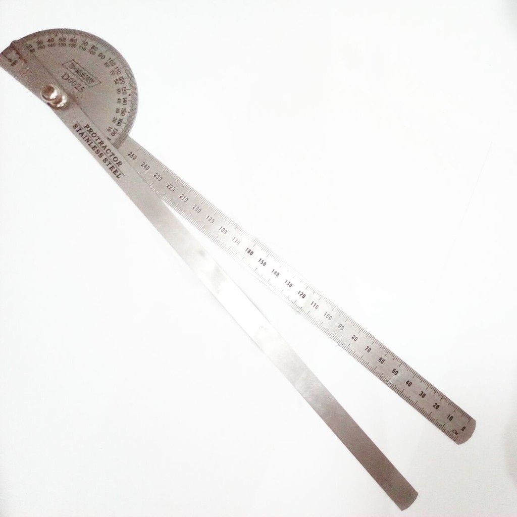 Jual C-Mart 400mm Protractor - Busur Teknik Stainless Steel | Shopee ...