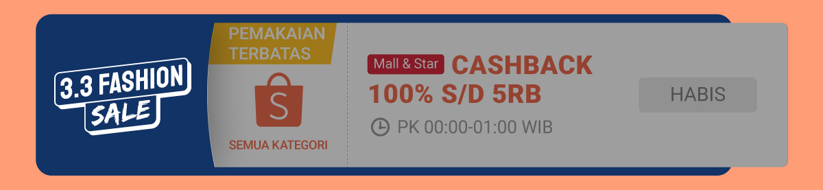 Shopee 3.3 Fashion Sale 2024