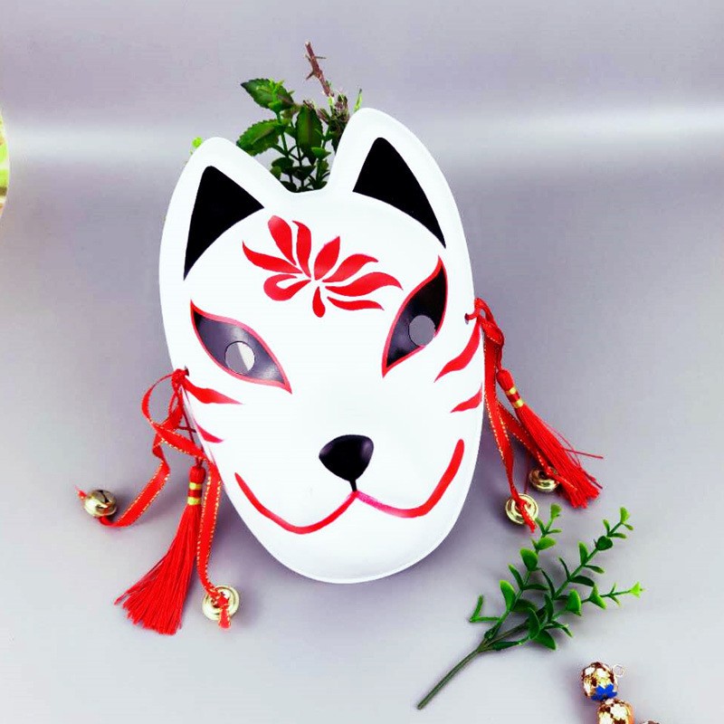 Jual JAV Topeng Rubah Anbu Full Face Cosplay Ninja Kakashi Japan Anime ...