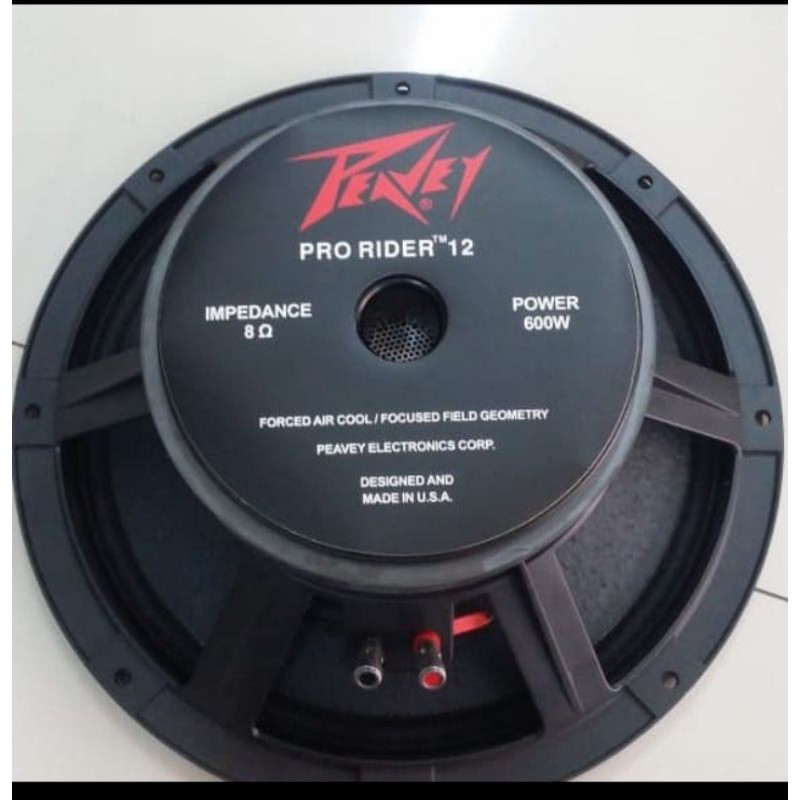 Jual SPEAKER KOMPONEN 12 INCH PEAVEY PRO RIDER 600 WATT | Shopee Indonesia